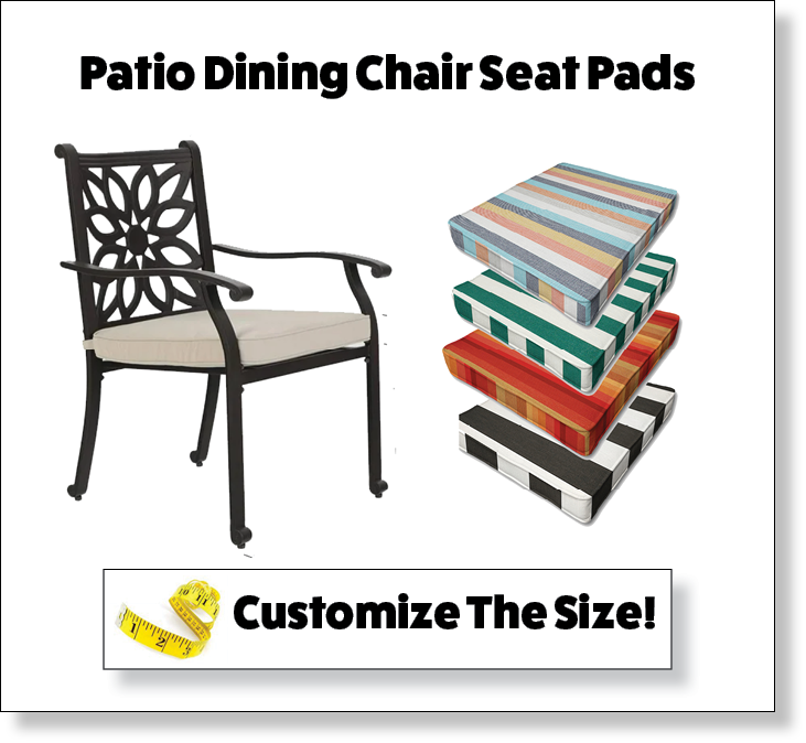 Custom Outdoor Patio Furniture Cushions & Replacement Slings | Cascadia ...